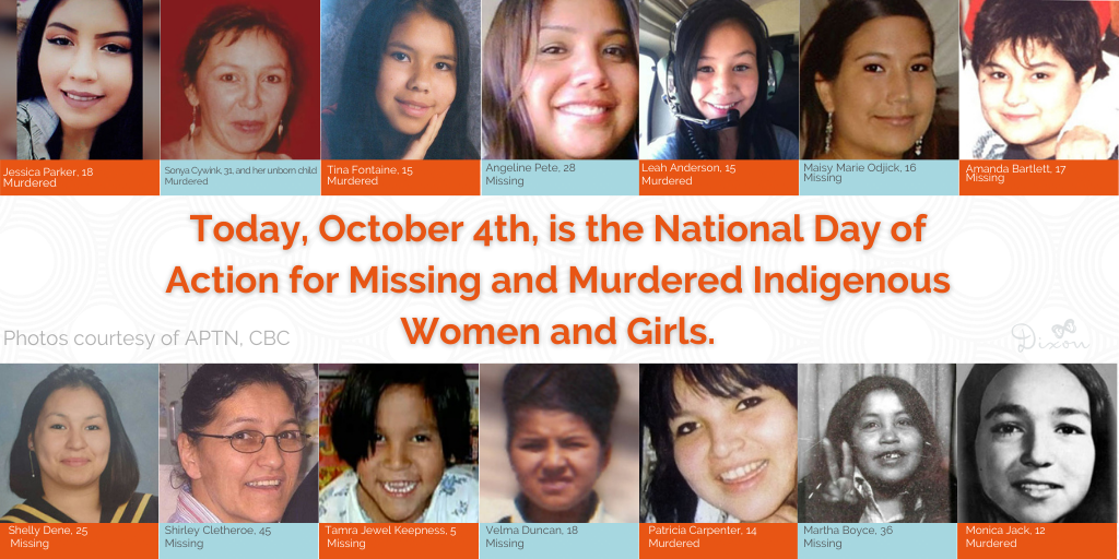 Social National Day Of Action For Missing And Murdered Indigenous Women